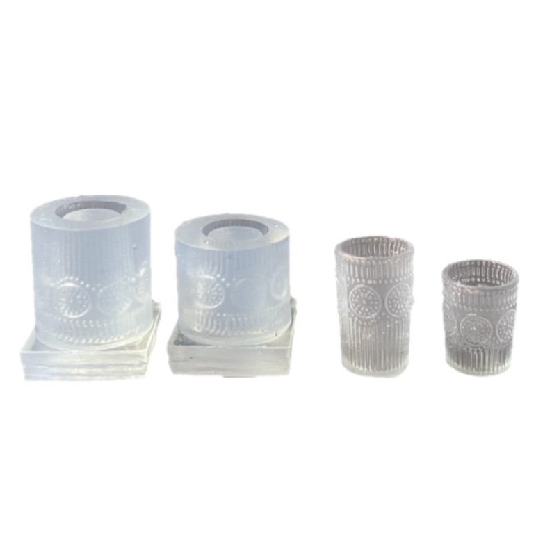 Beautiful Patterned Cup Silicone Mold-drink Cup Resin Mold-beer Mug ...
