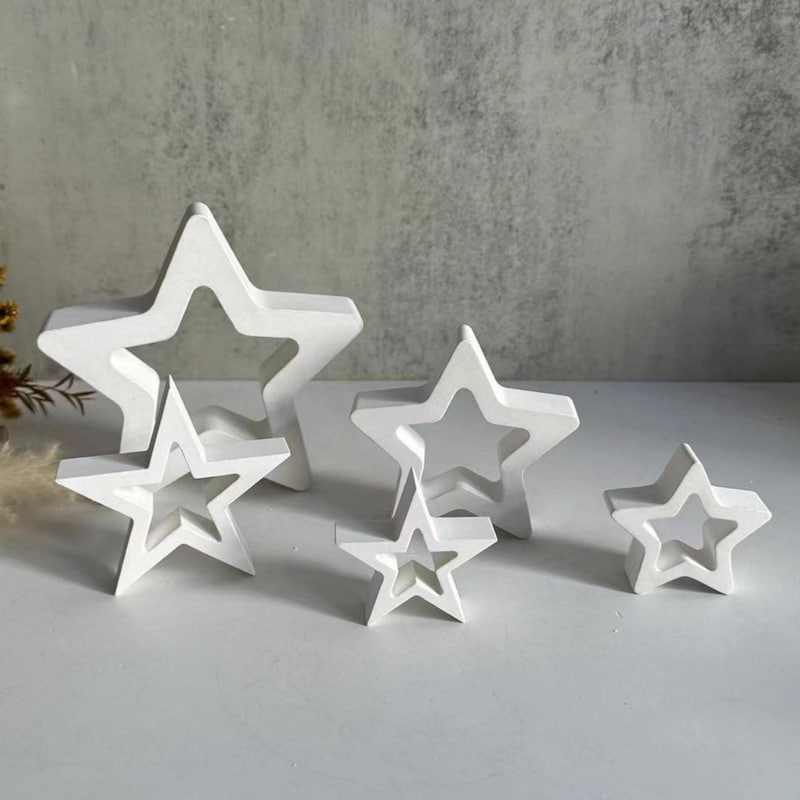 Silicone Hollow Star Mold - Etsy