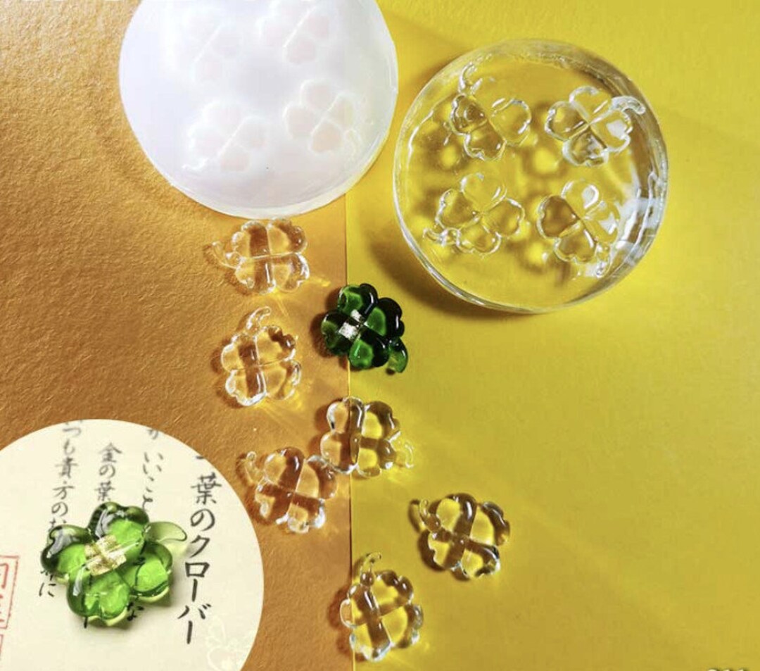 Four Leaf Clover Silicone Mold- Leaf Resin Mold-mini Four Leaf Clover ...