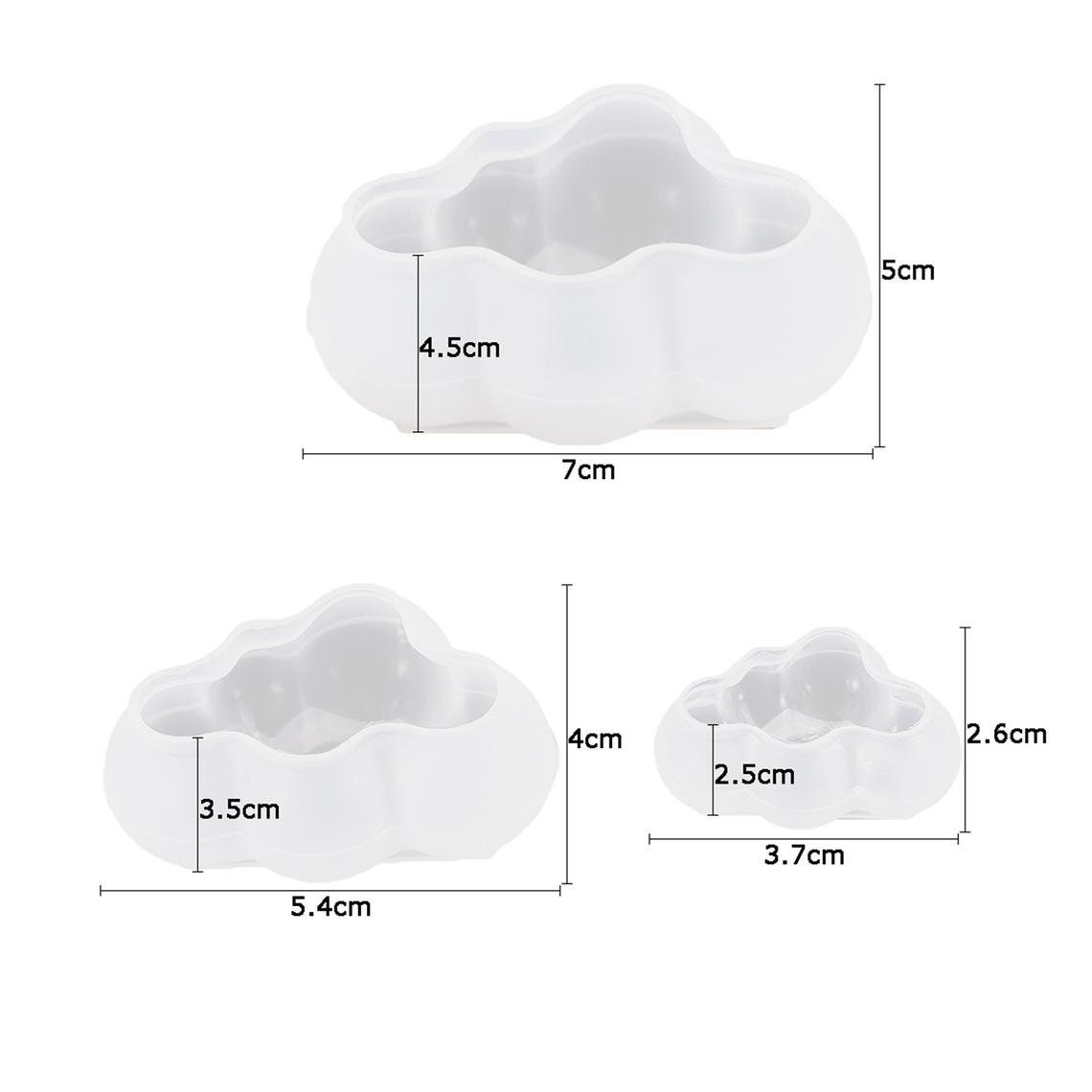 Resin Casting Molds 3D Cloud Shape Silicone Molds for Epoxy - Etsy