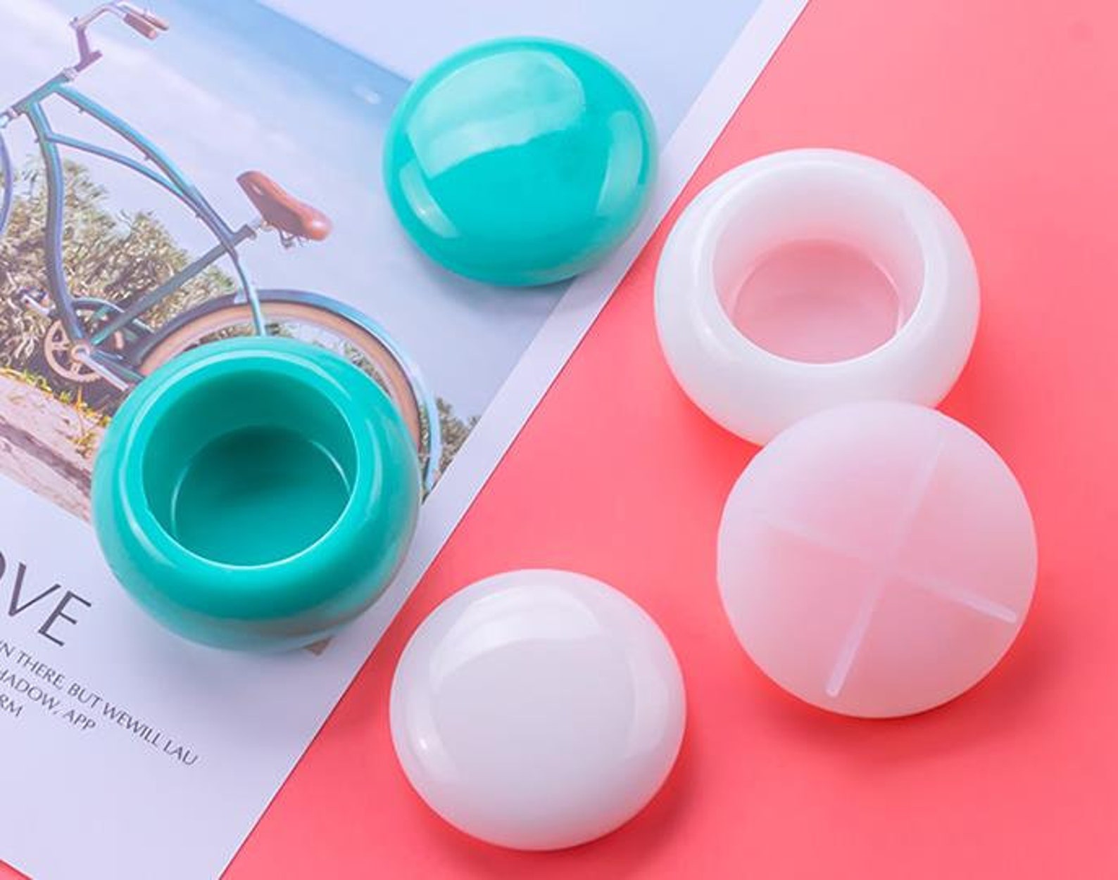 Storage Box Resin Mold Trinket Box Resin Mold Round Can - Etsy