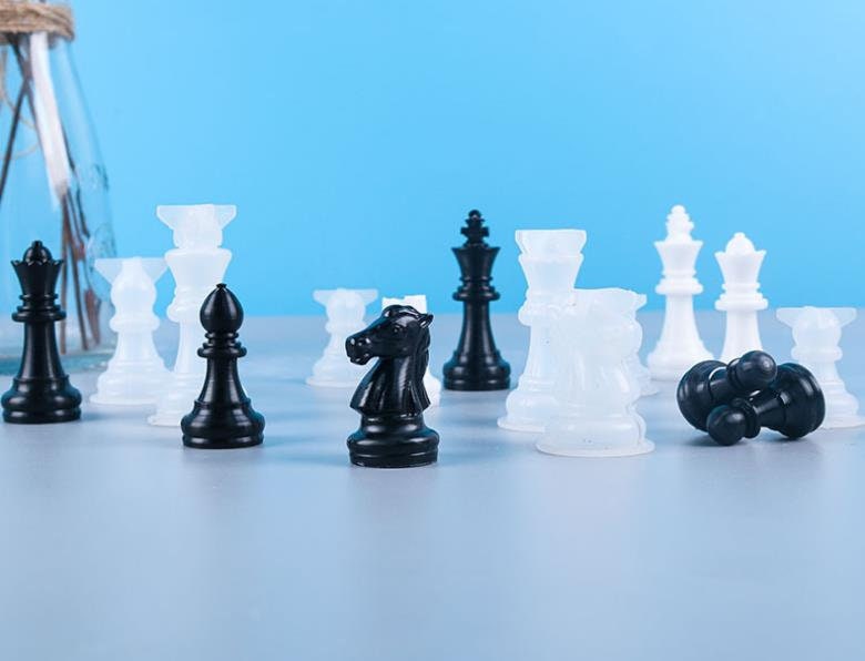 NEW Silicone Chess Mold-Chess Resin Molds-Chessboard Resin | Etsy