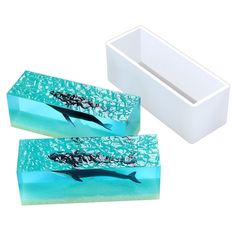 Large Rectangle Silicone Mold-cuboid Resin Mold-geometric Art Mold ...
