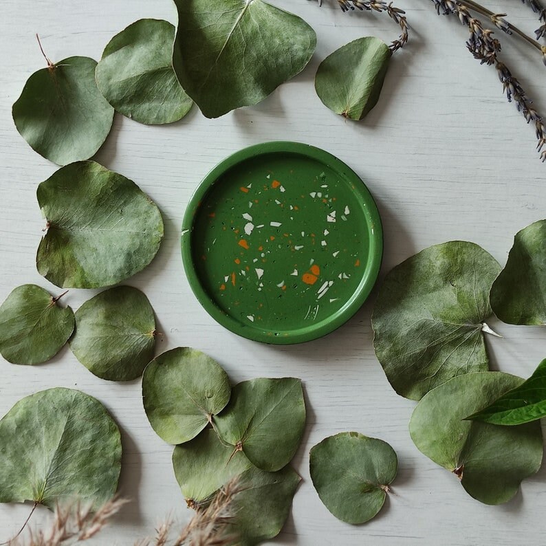 Oval Round Tray Mold Jesmonite Terrazzo Cup Mat Molds - Etsy