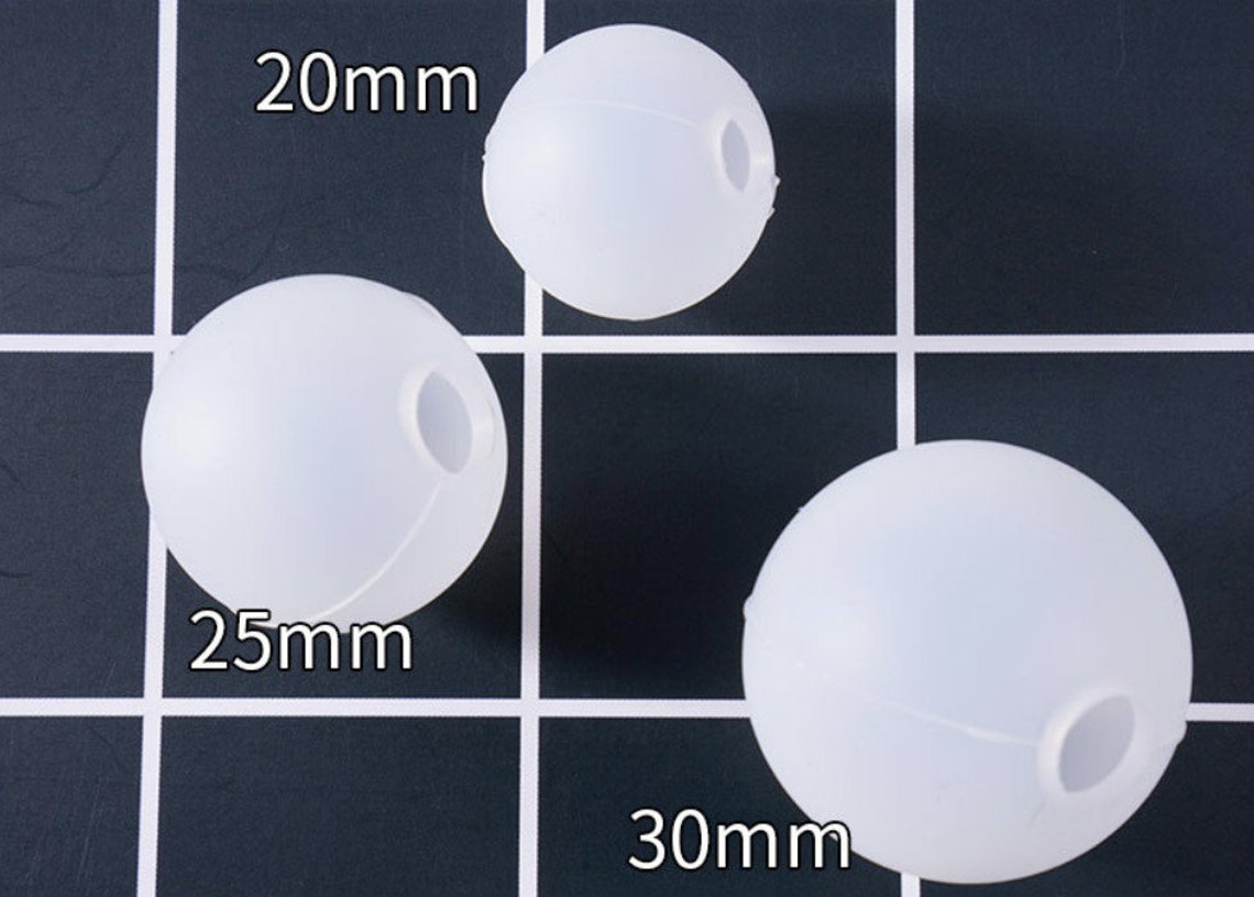 20mm25mm30mm Spherical Silicone Mold-round Sphere Beads - Etsy