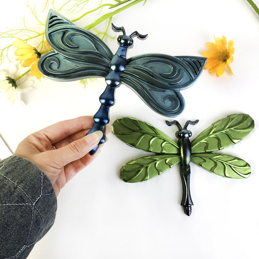 Dragonfly Silicone Mold-large Dragonfly Resin Mold-dragonfly Wall Art ...
