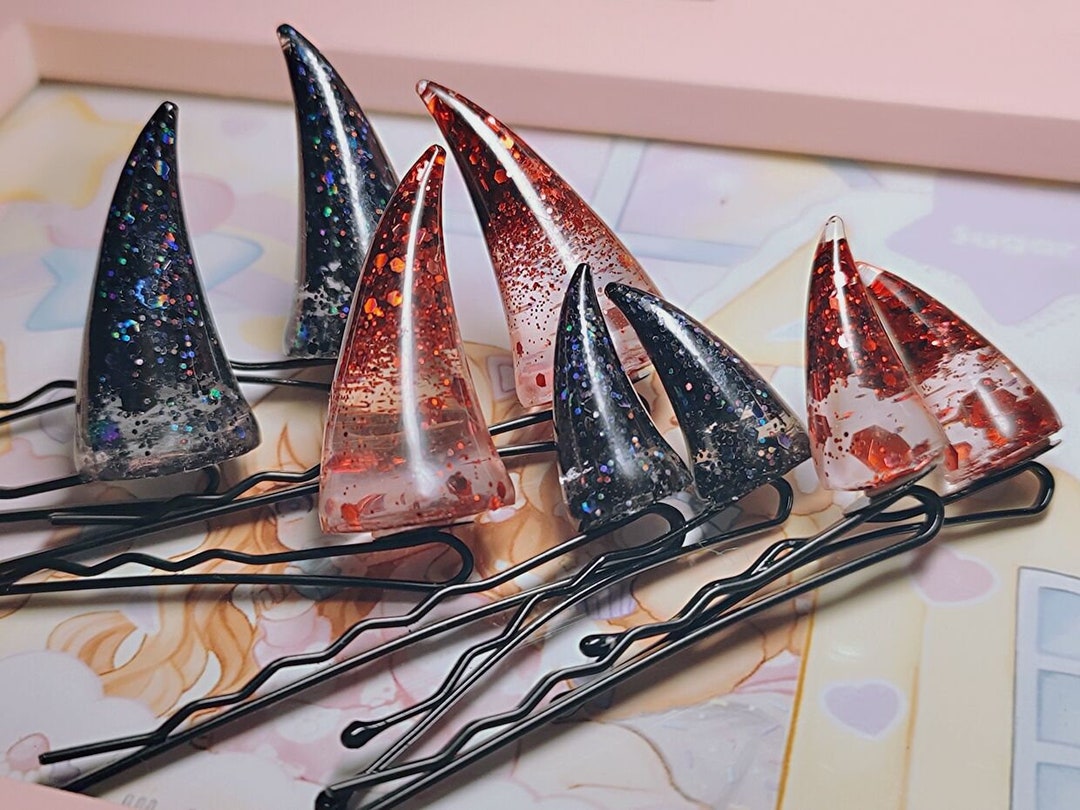 Demon Horn Resin Mold-creativity Devil Headband Silicone Mold-devil ...