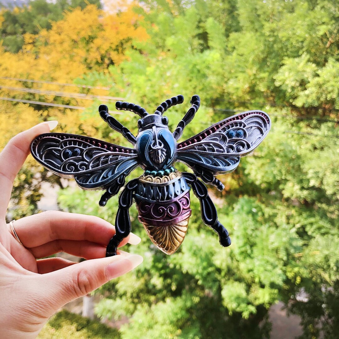 Bee Silicone Mold-honey Bee Resin Mold-large Bee Wall Art Mold-animal ...