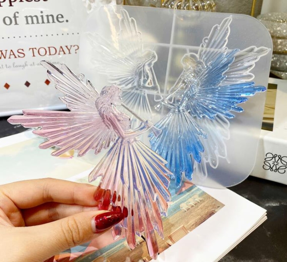 Fairy Angel Silicone Mold Angel Wings Mold Flying Angel | Etsy