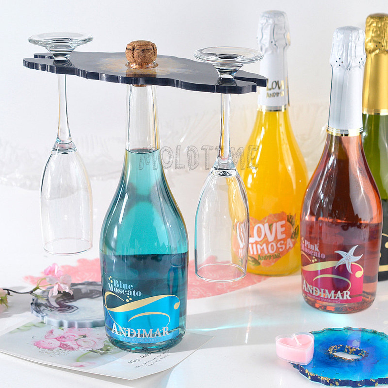 Irregular Edge Silicone Wine Rack Mold-silicone Red Wine Rack - Etsy