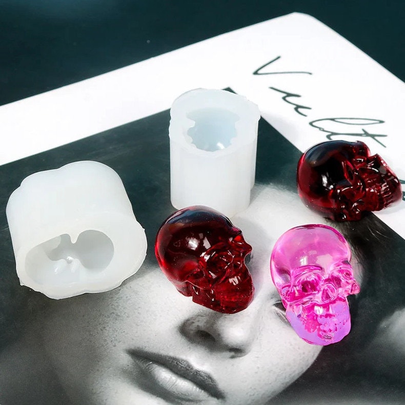 Mini Skull Head Bead Mold Skull Head Bracelet Earring Pendant - Etsy