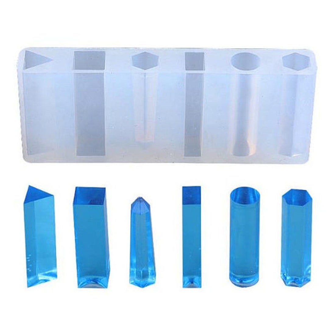 New Silicone Mold Pendant Cylinder Mold Resin Mold Molds Silicone ...