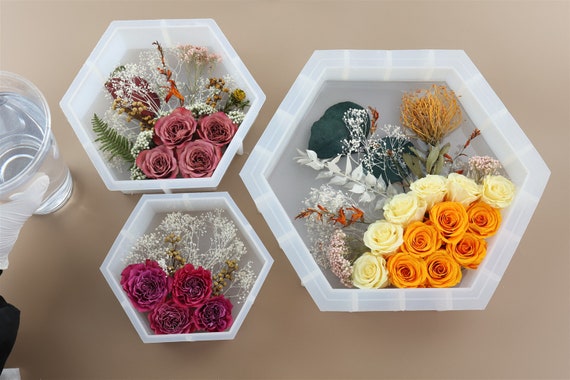 Large Hexagon Resin Mold-hexagon Solid Silicone Mold-jewelry - Etsy