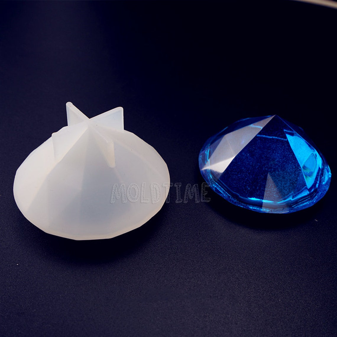 Big Diamond Silicone Mold for Resin Craft-heart of the Sea Diamond ...