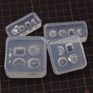 Miniature Steamed Stuffed Bun Silicone Mold-mini Dumpling Resin Mold ...