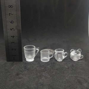 Cute Pocket Glass Silicone Mold-mini Cup Resin Mold-mini Tableware Mold ...