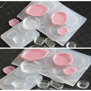 Pocket Bowl Silicone Mold-mini Cup Resin Mold-mini Tableware Mold ...