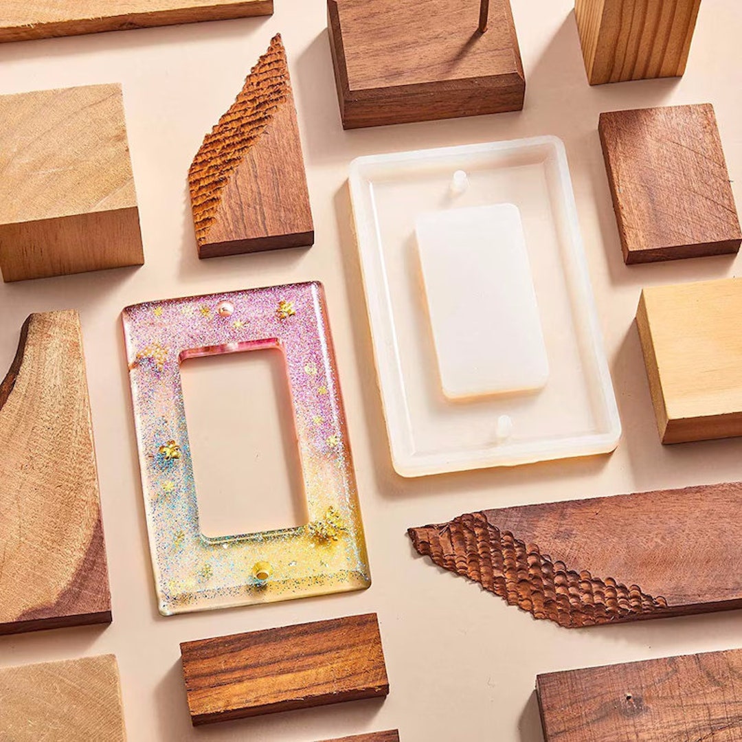 6 Styles Light Switch Covers Resin Mold-light Switch Plate-light Outlet ...