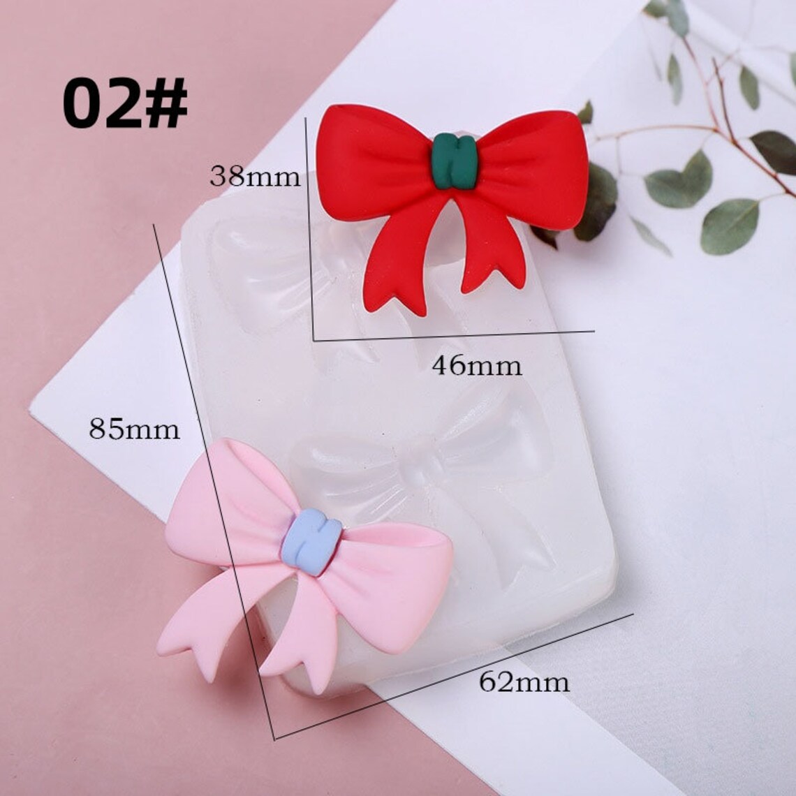 Beautiful Bow Silicone Mold/6 Styles Bow Knot Earring Resin Mold/cute ...