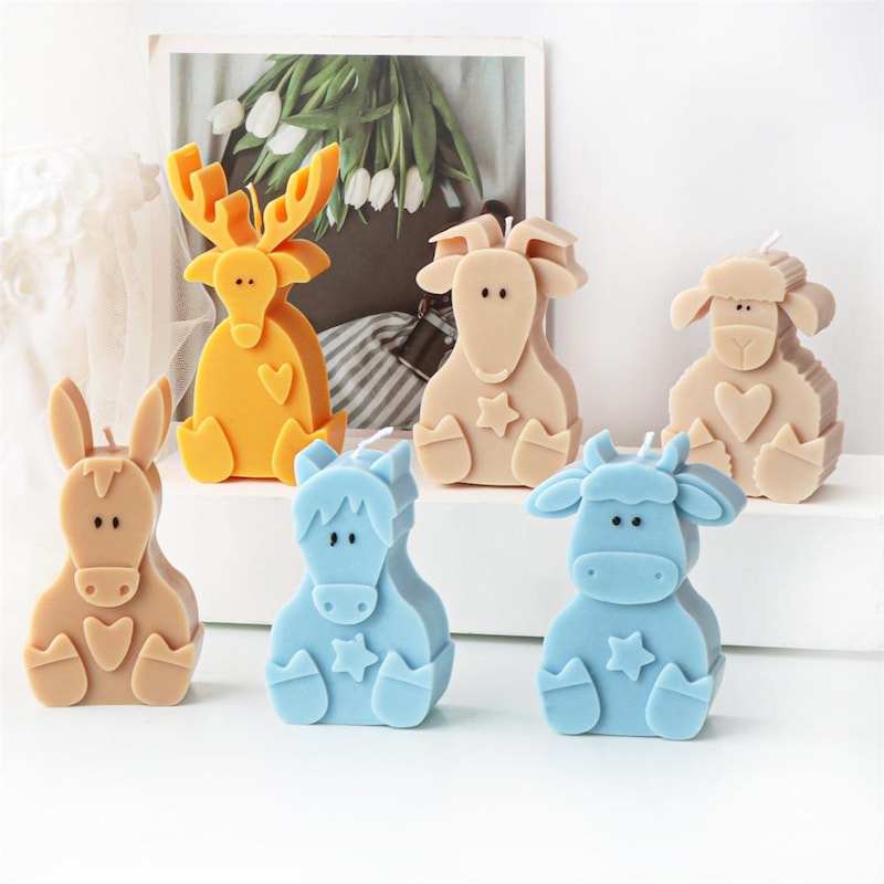Plaster Molds of Animals - Etsy