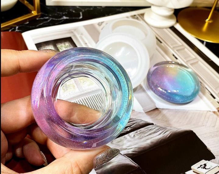 Storage Box Resin Mold Trinket Box Resin Mold Round Can - Etsy