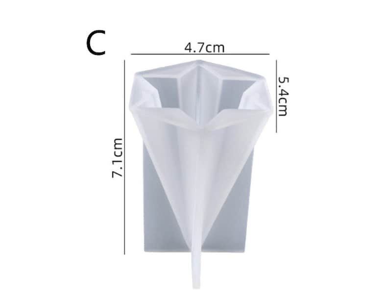 Sharp Cone Resin Mold-cone Ring Holder Mold-shiny Cone - Etsy