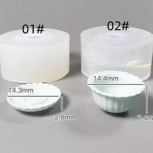 4 Styles Mini Bowl Silicone Mold-mini Dish Resin Mold-mini Tableware ...