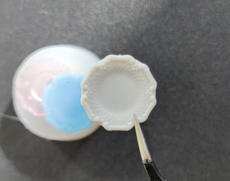 4 Styles Plate Silicone Mold-mini Bowl Resin Mold-mini Tableware Mold ...