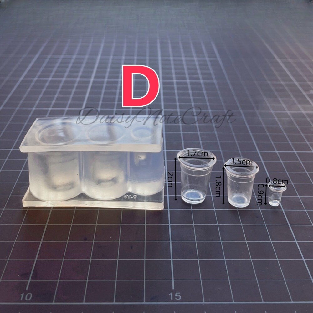 Miniature Cup Silicone Mold-mini Glass Cup Resin Mold-tiny Model Mold ...
