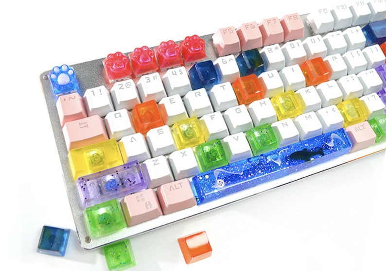 Silicone Key Cap Mold-key Cap Resin Molds-mechanical Keyboard - Etsy