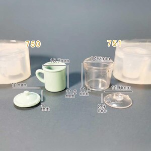 Miniature Cup Silicone Mold-mini Mug Cup Resin Mold-mini Tableware ...