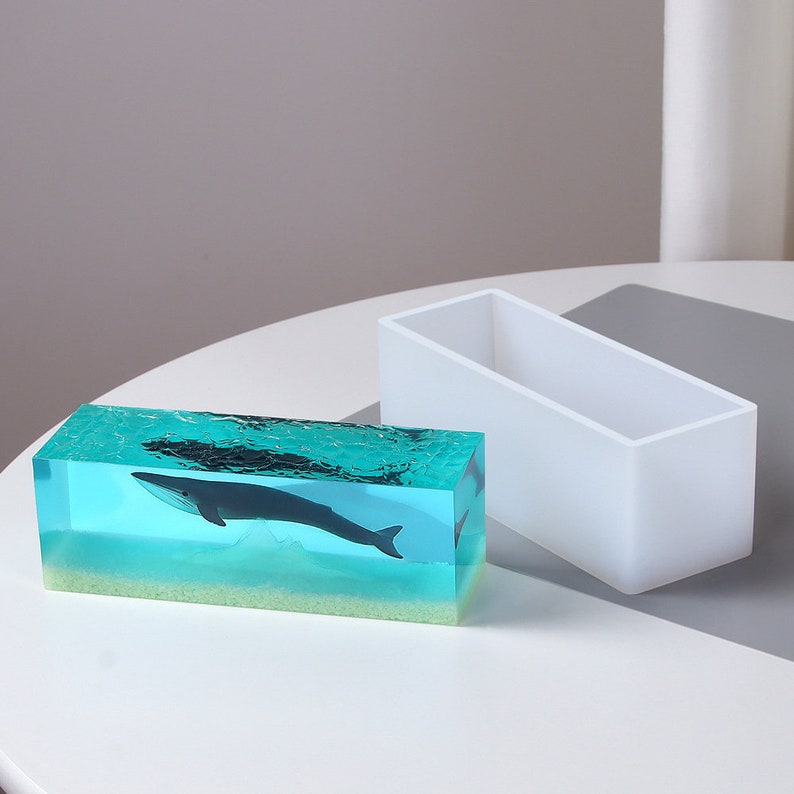 Large Rectangle Silicone Mold-cuboid Resin Mold-geometric Art Mold ...