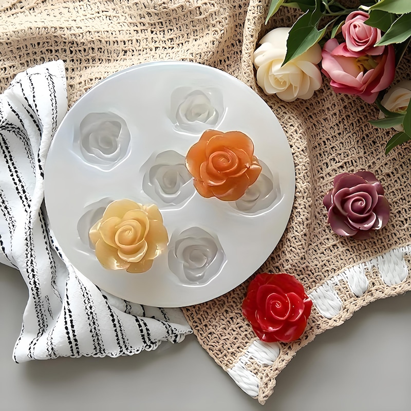 Silicon Roses Mold - Etsy