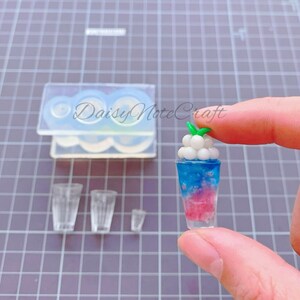 Miniature Cup Silicone Mold-mini Glass Cup Resin Mold-tiny Model Mold ...