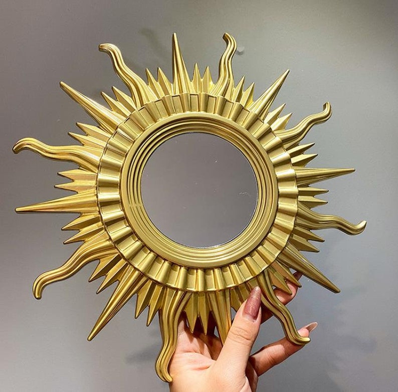 3D Mirror Mold Sunburst Mirror Resin Moldround Wall Mirror | Etsy