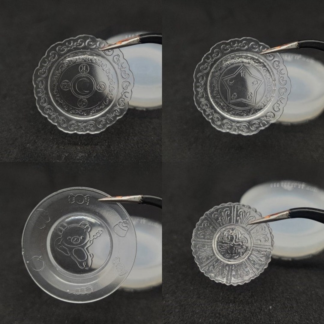 4 Pocket Bowl Silicone Mold-mini Stripe Cup Resin Mold-mini Pattern ...