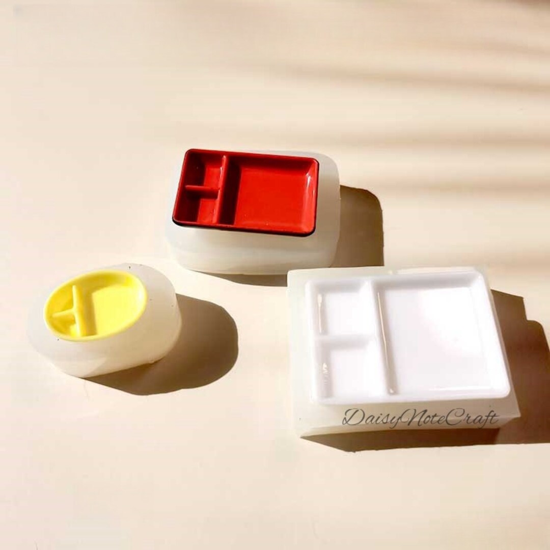 Dinner Plate Silicone Mold-mini Dish Resin Mold-mini Dessert Box Mold ...