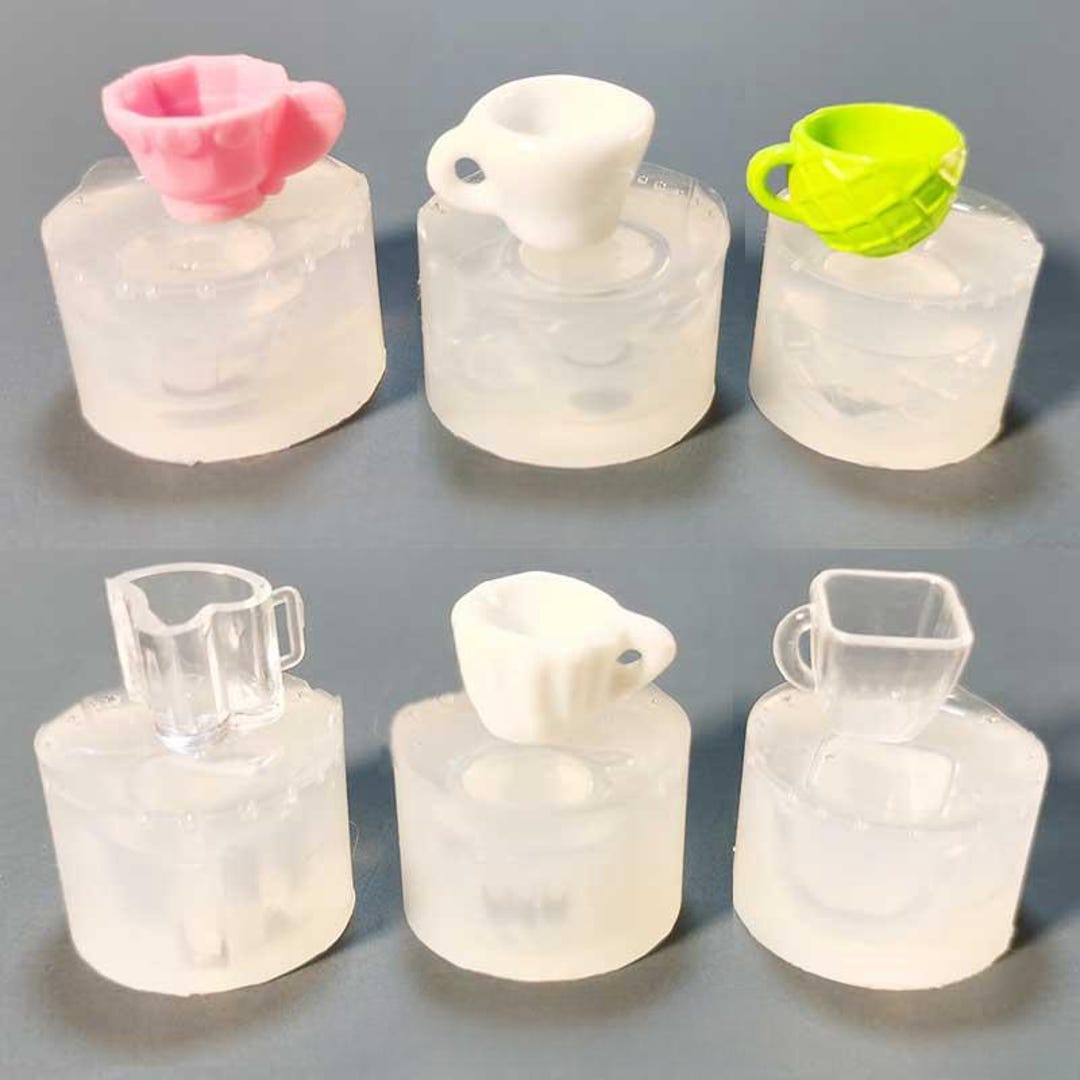 6 Styles Cup Silicone Mold-mini Coffee Cup Resin Mold-mini Tableware ...