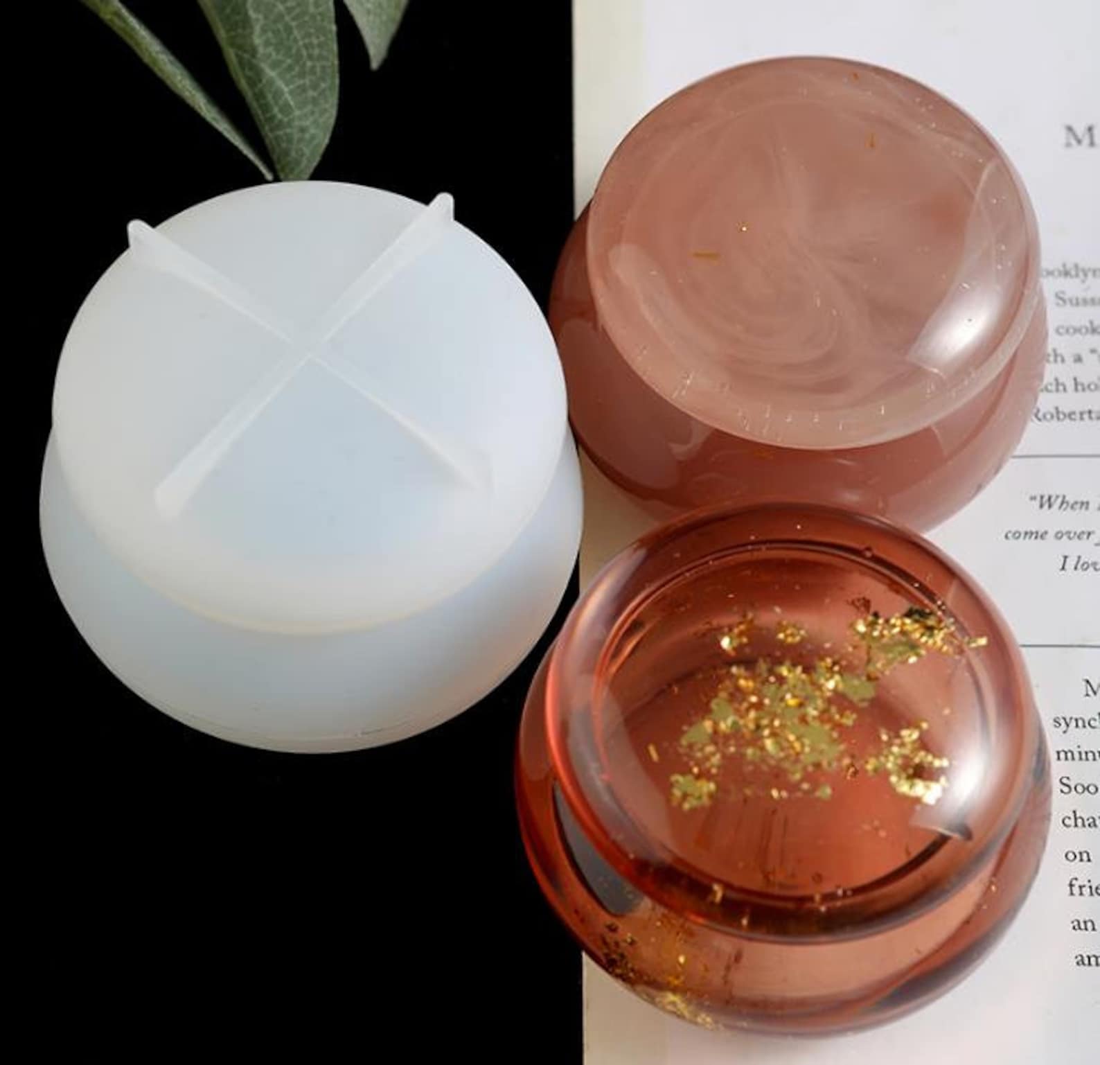 Storage Box Resin Mold Trinket Box Resin Mold Round Can - Etsy