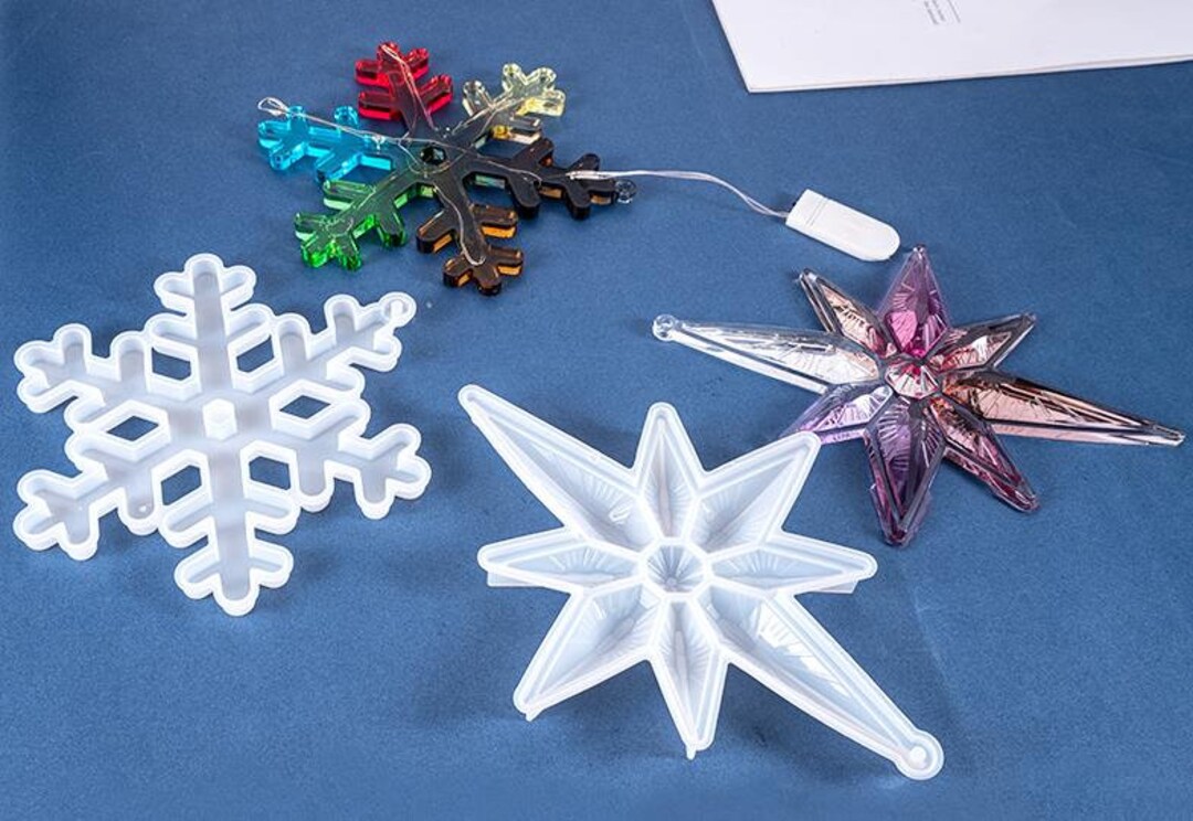 Eight-pointed Star Resin Mold, Star Resin Mold, Wall Decoration ...