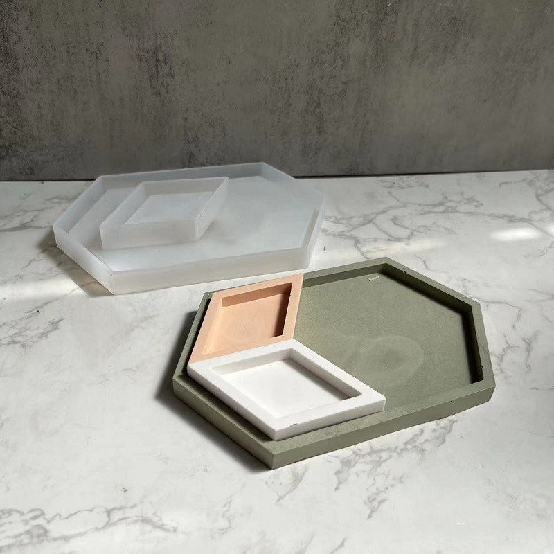 Rhombus Jewelry Tray Silicone Mold Concrete Jewelry Trinket - Etsy