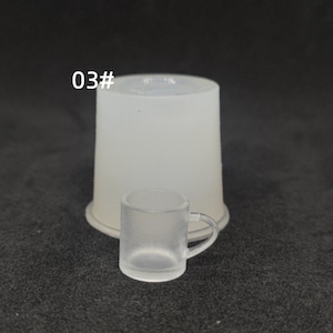 Cute Pocket Glass Silicone Mold-mini Cup Resin Mold-mini Tableware Mold ...