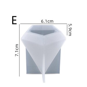 Sharp Cone Resin Mold-cone Ring Holder Mold-shiny Cone Silicone Mold ...