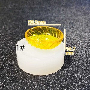 Pocket Bowl Silicone Mold-mini Cup Resin Mold-mini Tableware Mold ...