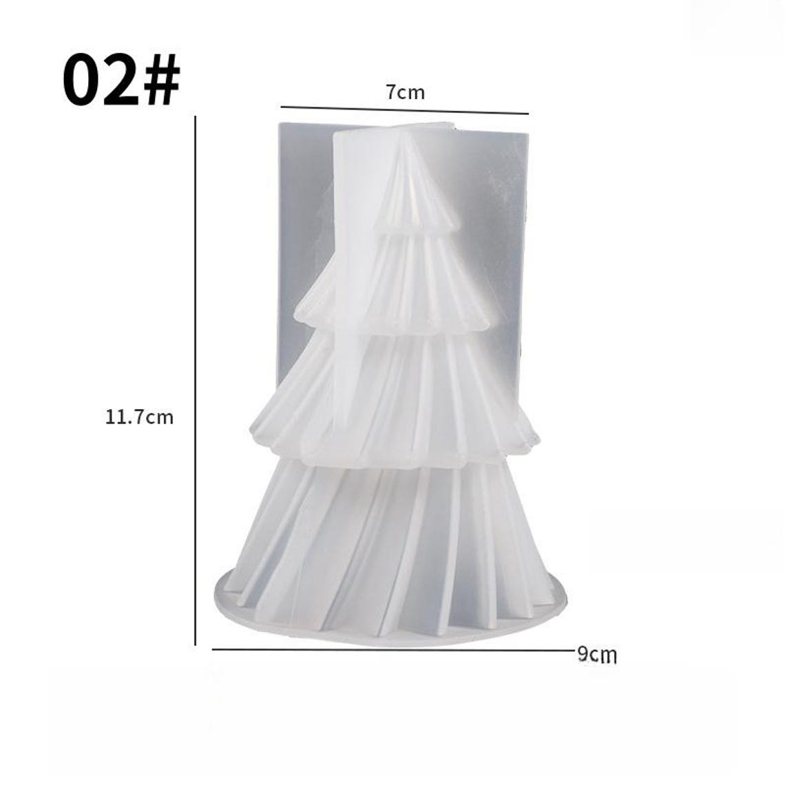 Christmas Tree Silicone Mold-origami Christmas Tree Resin Mold ...