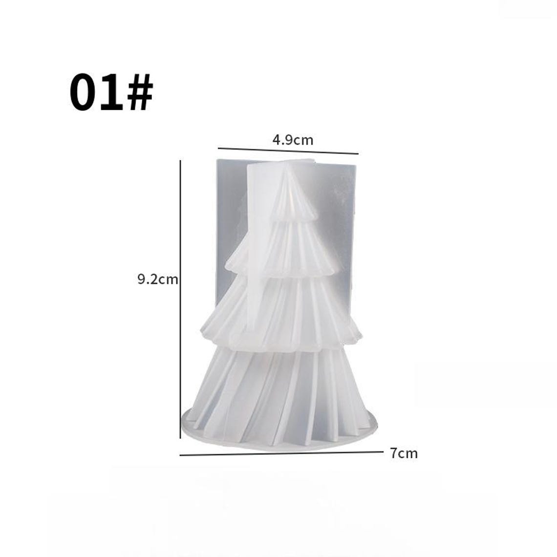 Christmas Tree Silicone Mold-origami Christmas Tree Resin Mold ...