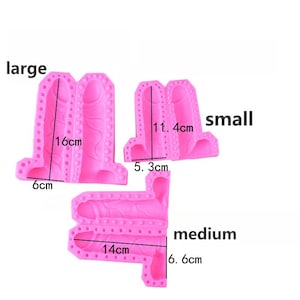 3D Penis Silicone Mold,genital Shape Candle Mold,3 Size Penis Resin ...