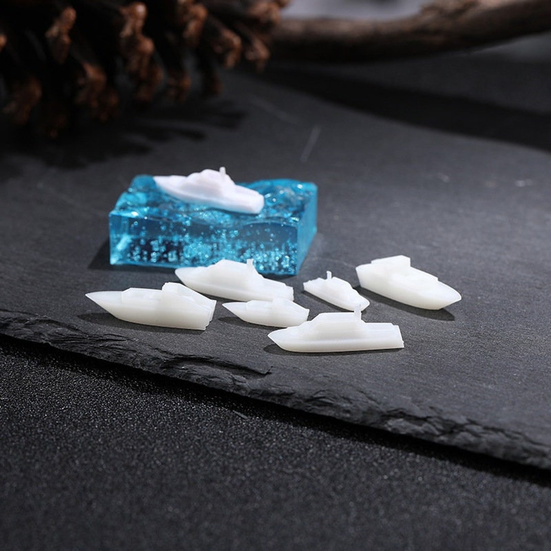 3D Yacht Model Filler-mini Ship Model for Silicone Mold-filling ...