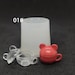 Cute Pocket Glass Silicone Mold-mini Cup Resin Mold-mini Tableware Mold ...