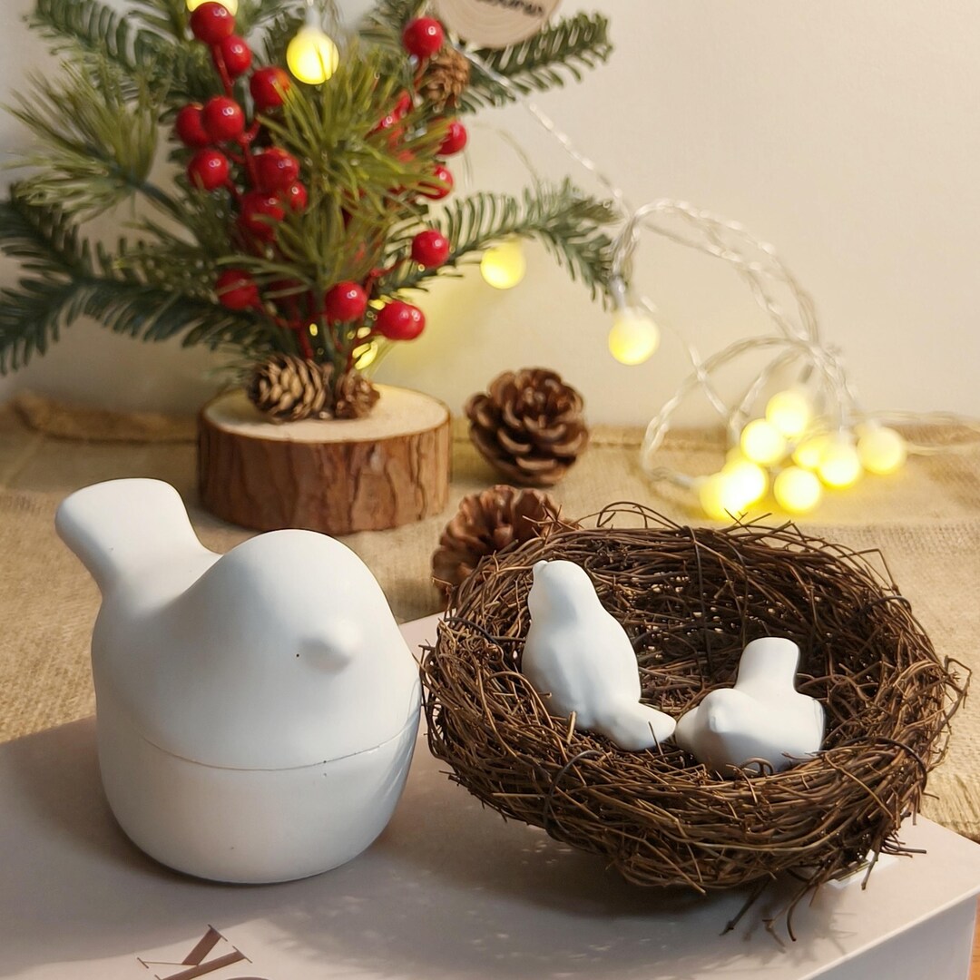 Mini Bird Silicone Mold-cute Little Birds Resin Mold-bird Storage Box ...